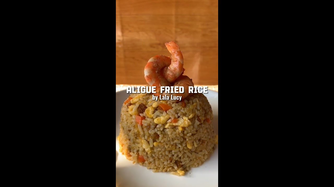 Aligue Fried Rice with Hipon on Top | Lala Lucy - YouTube