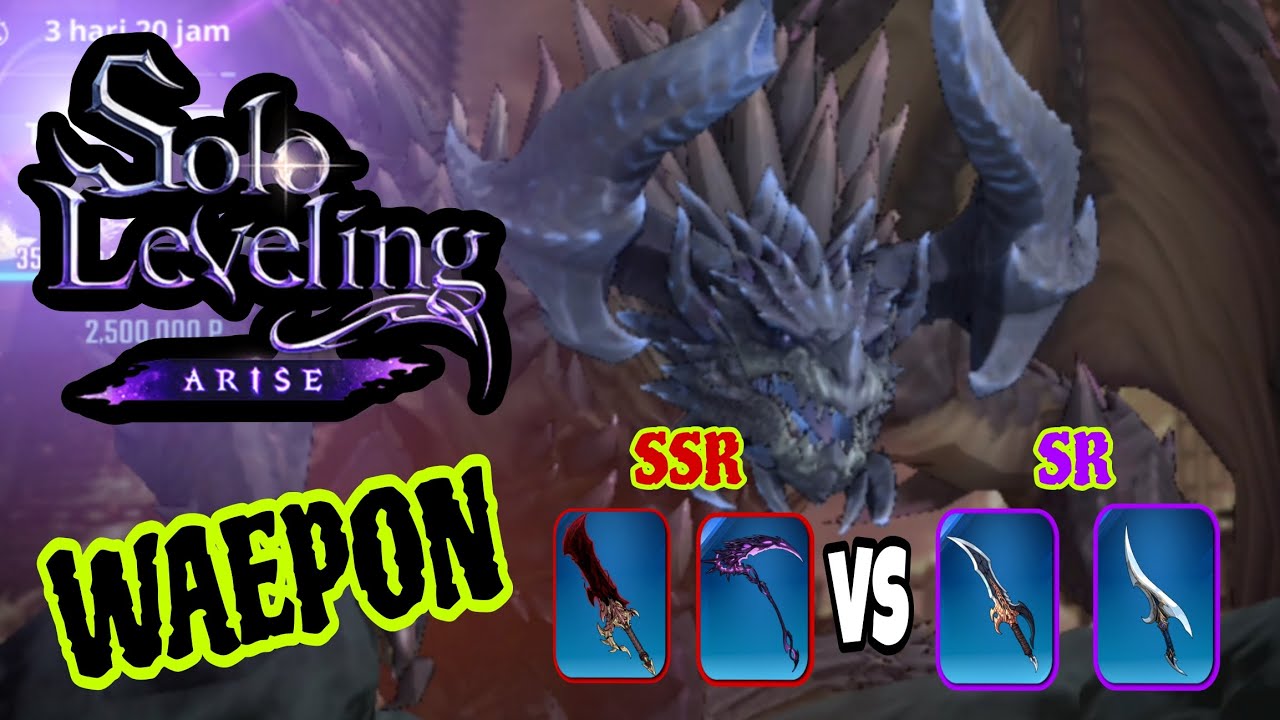 BATTLE SUNG JINWO W.(SSR&SR) VS ENNIO - Solo Leveling : Arise #sololevelingarise #gaming - YouTube