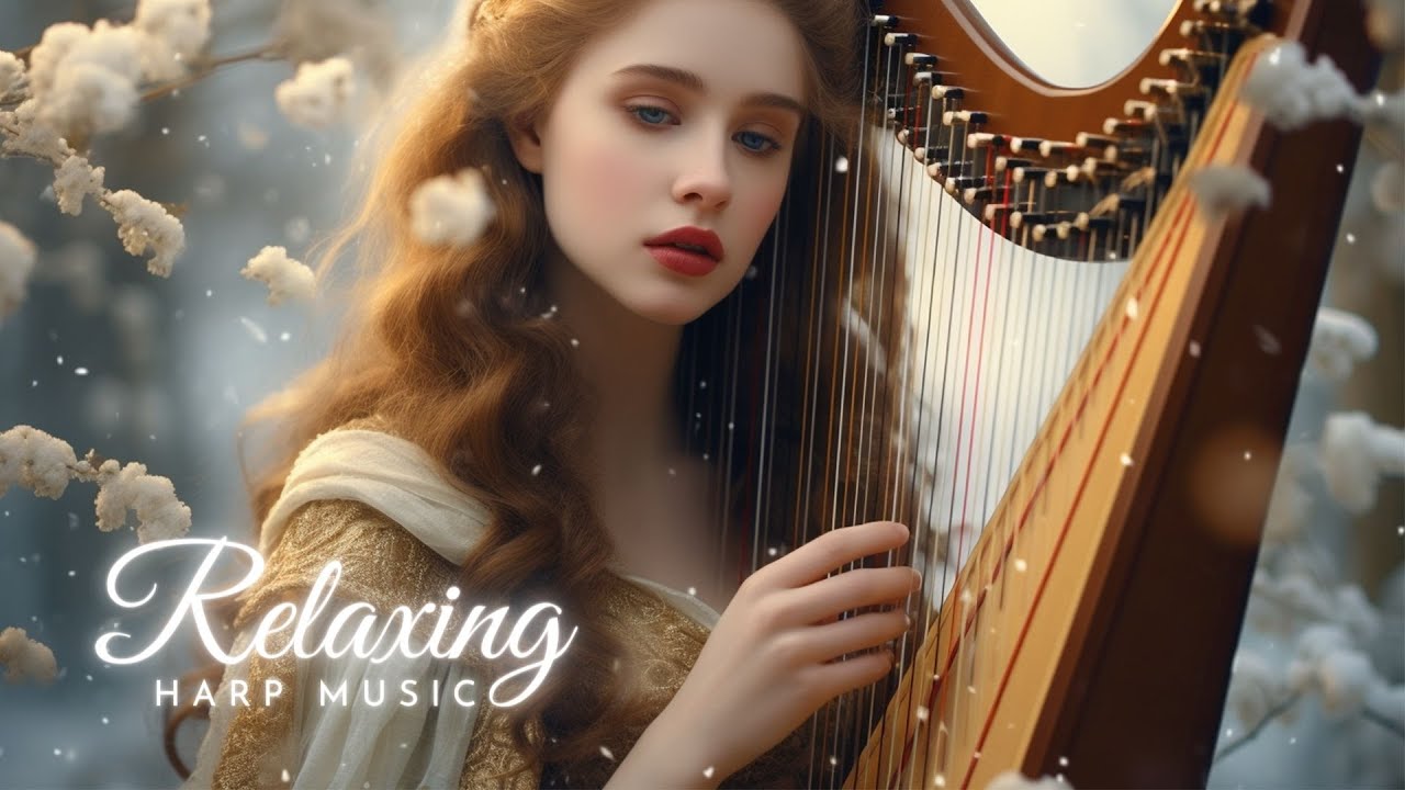 Relaxing Harp Music 🌿 Soothing Harp Music for Sleep, Meditation, Spa ...