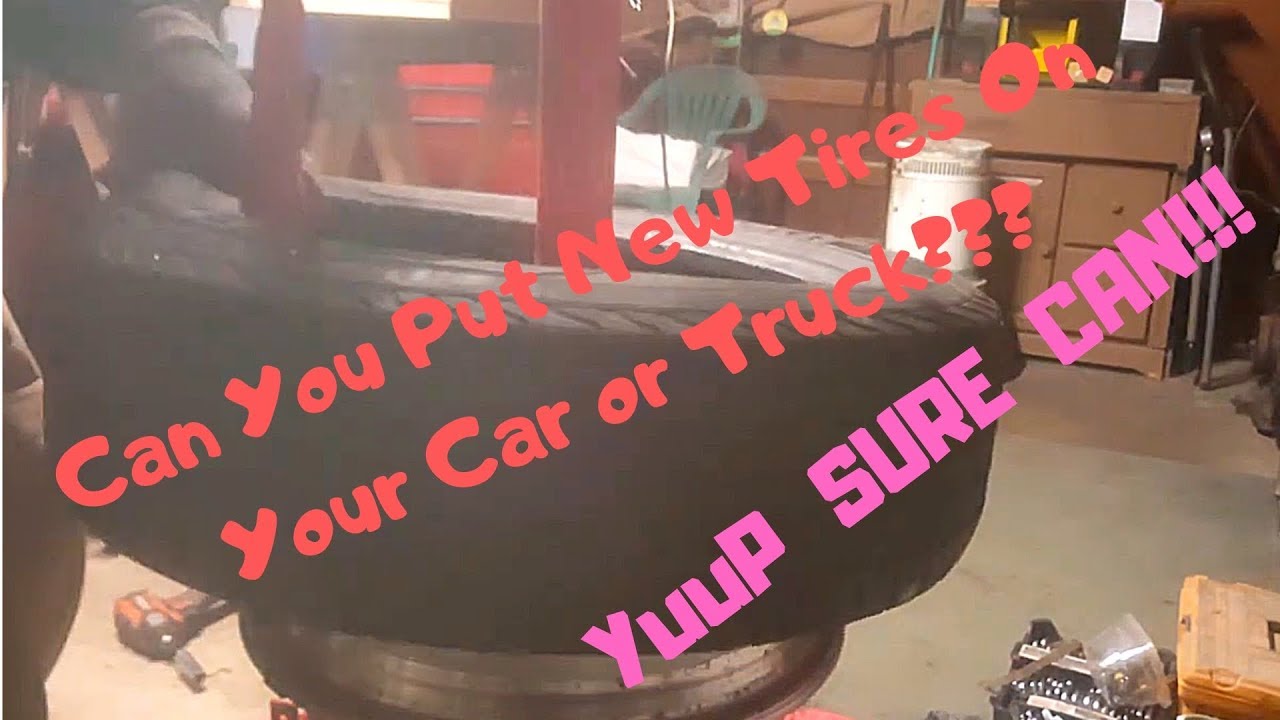 DIY-Install or Remove Tires From Their Rims with Tire changer - YouTube