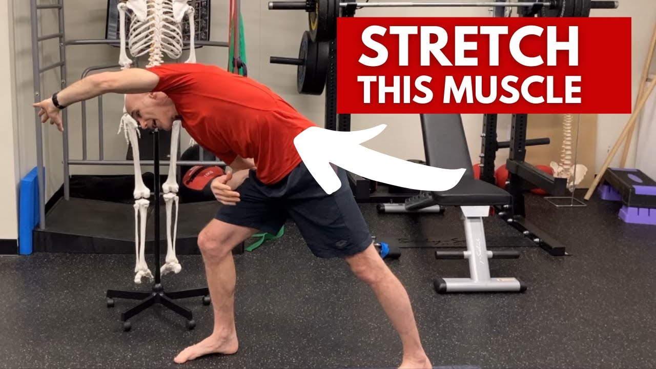 Stretch This Muscle To Beat Back Pain (QL Stretch) | Ed Paget - YouTube