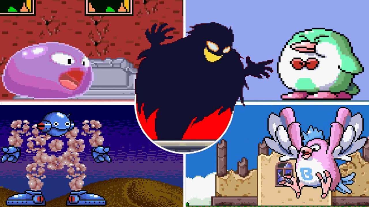 Smart Ball / Jerry Boy (SNES) All Bosses (No Damage) - YouTube