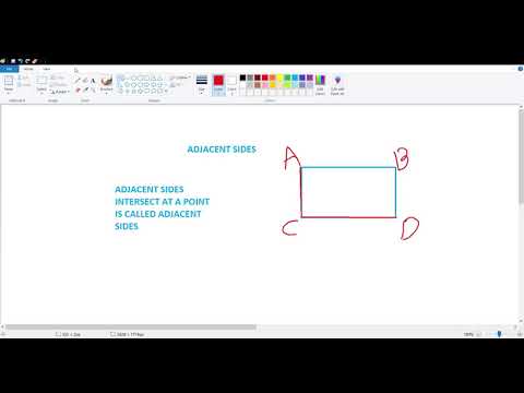 Adjacent Sides Explanation - YouTube