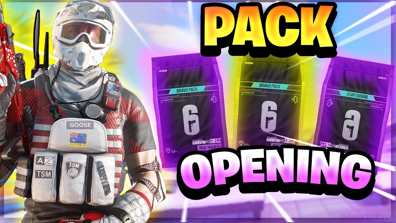 Opening 120+ NEW ALPHA PACKS... Rainbow Six Siege - YouTube
