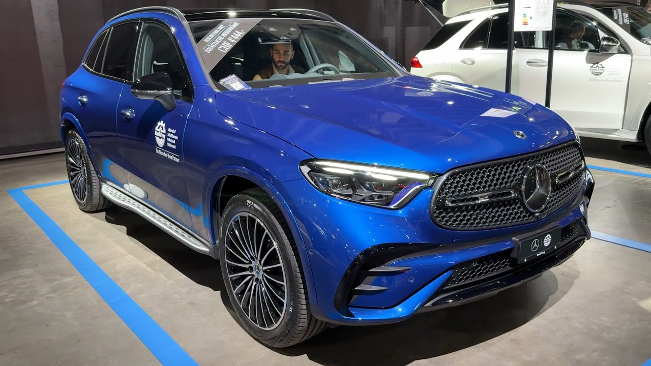 New MERCEDES GLC 2023/2024 - different SPECS & COLORS - YouTube