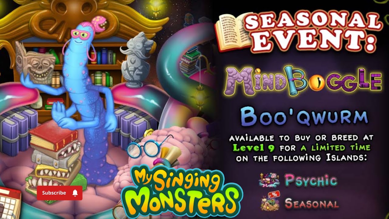 Mindboggle Event on Psychic Island - My Singing Monsters - YouTube