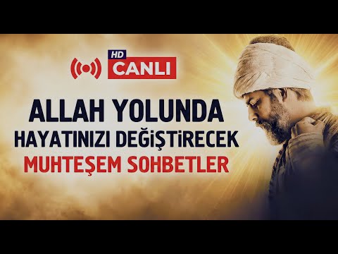 🔴Canlı - Allah Yolunda Huzur Veren Dini Sohbetler - İnşirah Vakti