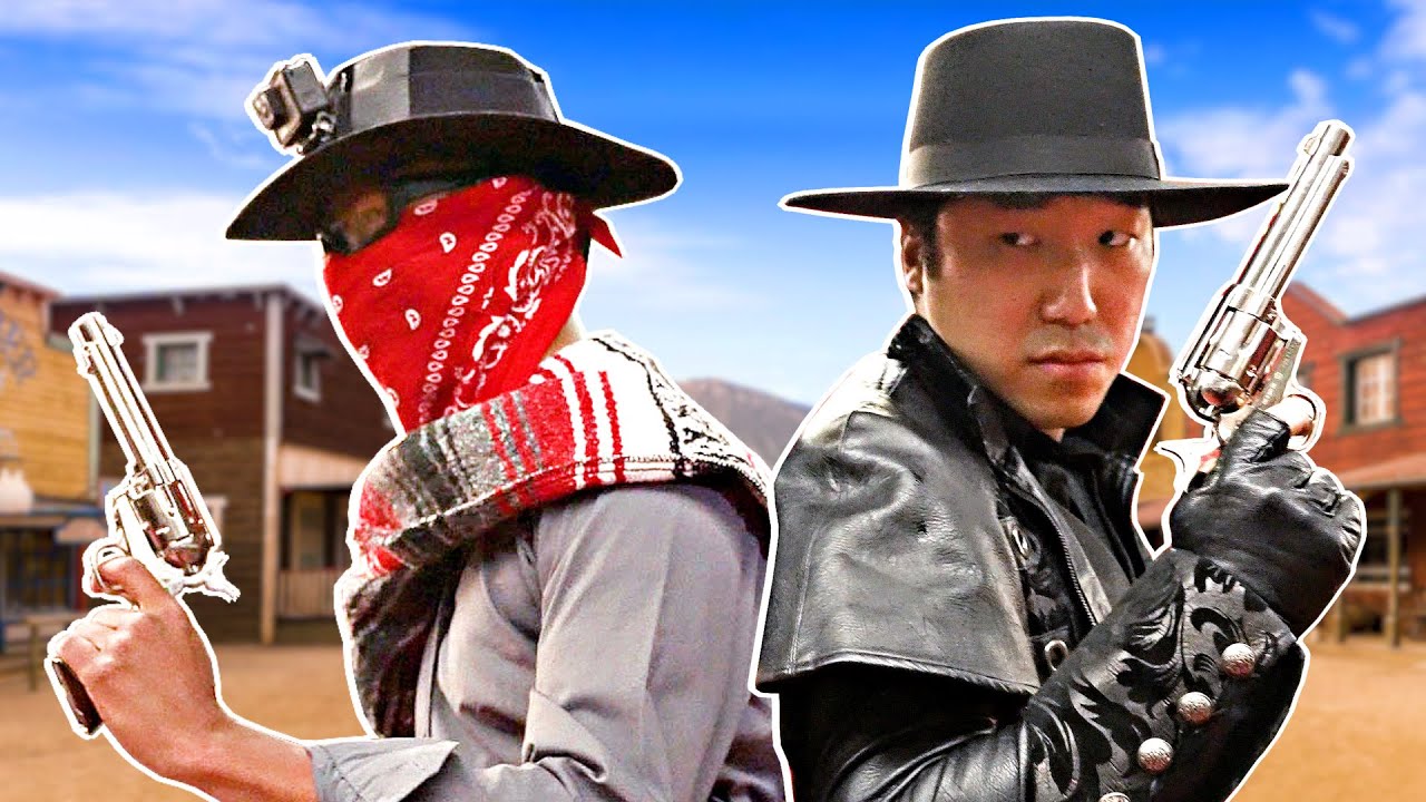 AIRSOFT Quickdraw Duels - Cowboy Edition - YouTube