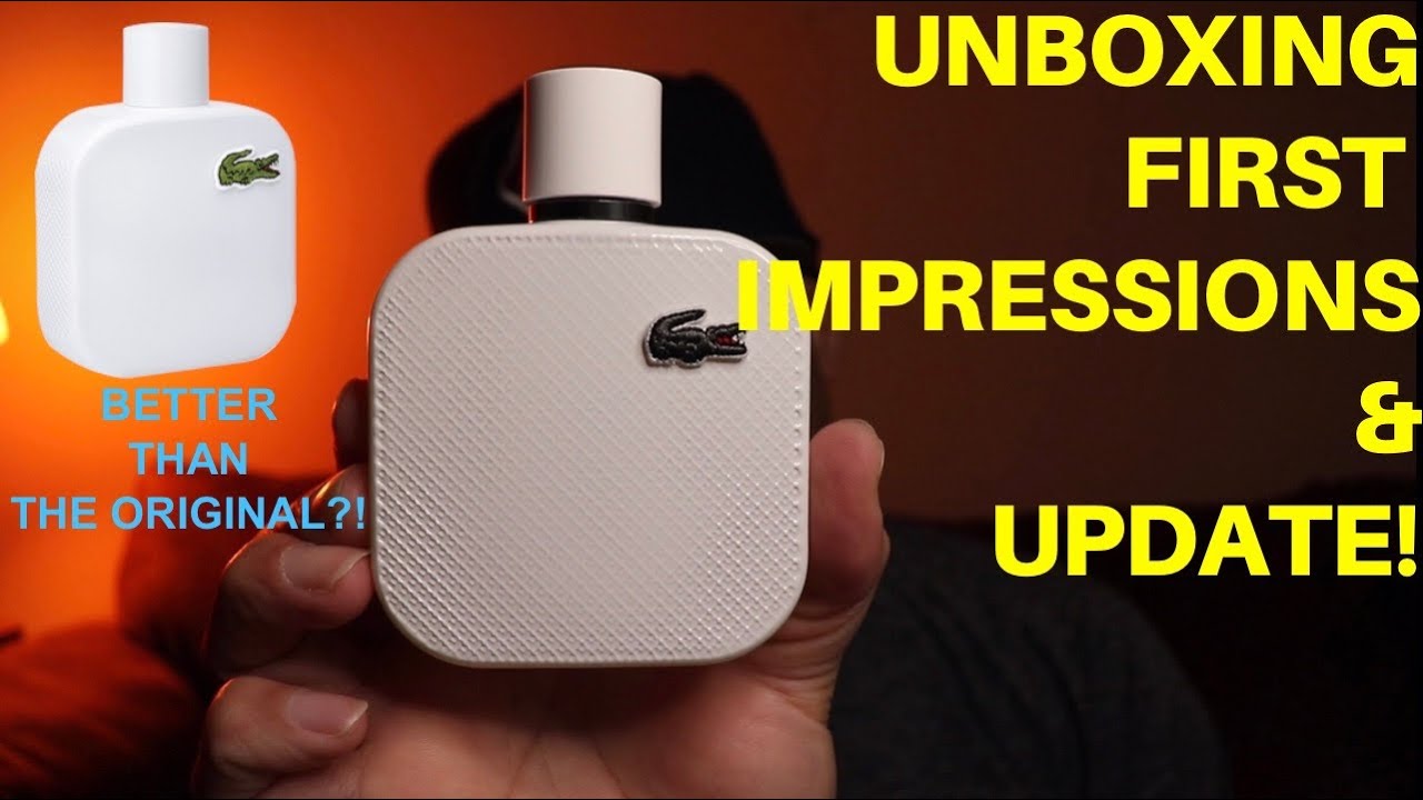 *NEW RELEASE * L12.12 Blanc EDP by Lacoste - YouTube