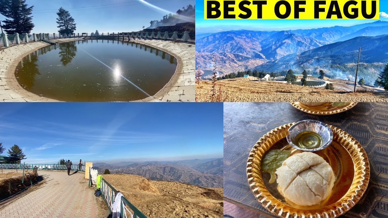 FAGU Valley ki Top places ️ aur khaae SIDDU Famous himachali FOOD - YouTube