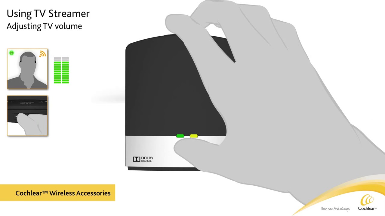 User guide Cochlear™ Wireless TV Streamer - YouTube
