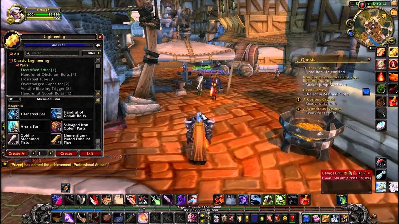 WoW - Tips For Building The Mekgineers Chopper With Getsuga - YouTube