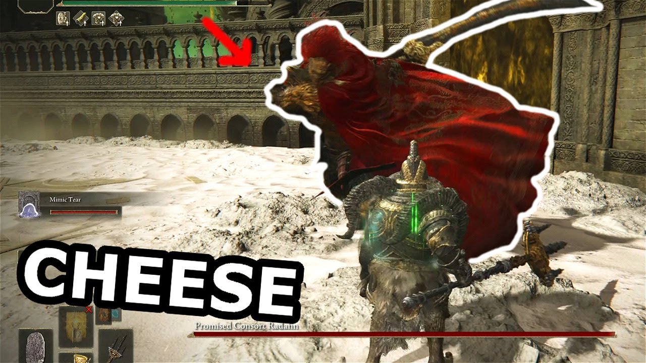 Promised Consort Radahn Cheese! How to Cheese Radahn - Elden Ring DLC ...