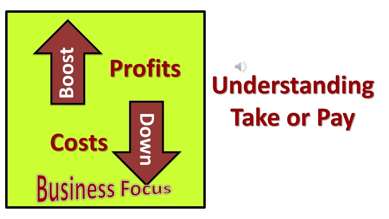 Understanding Take or Pay - YouTube