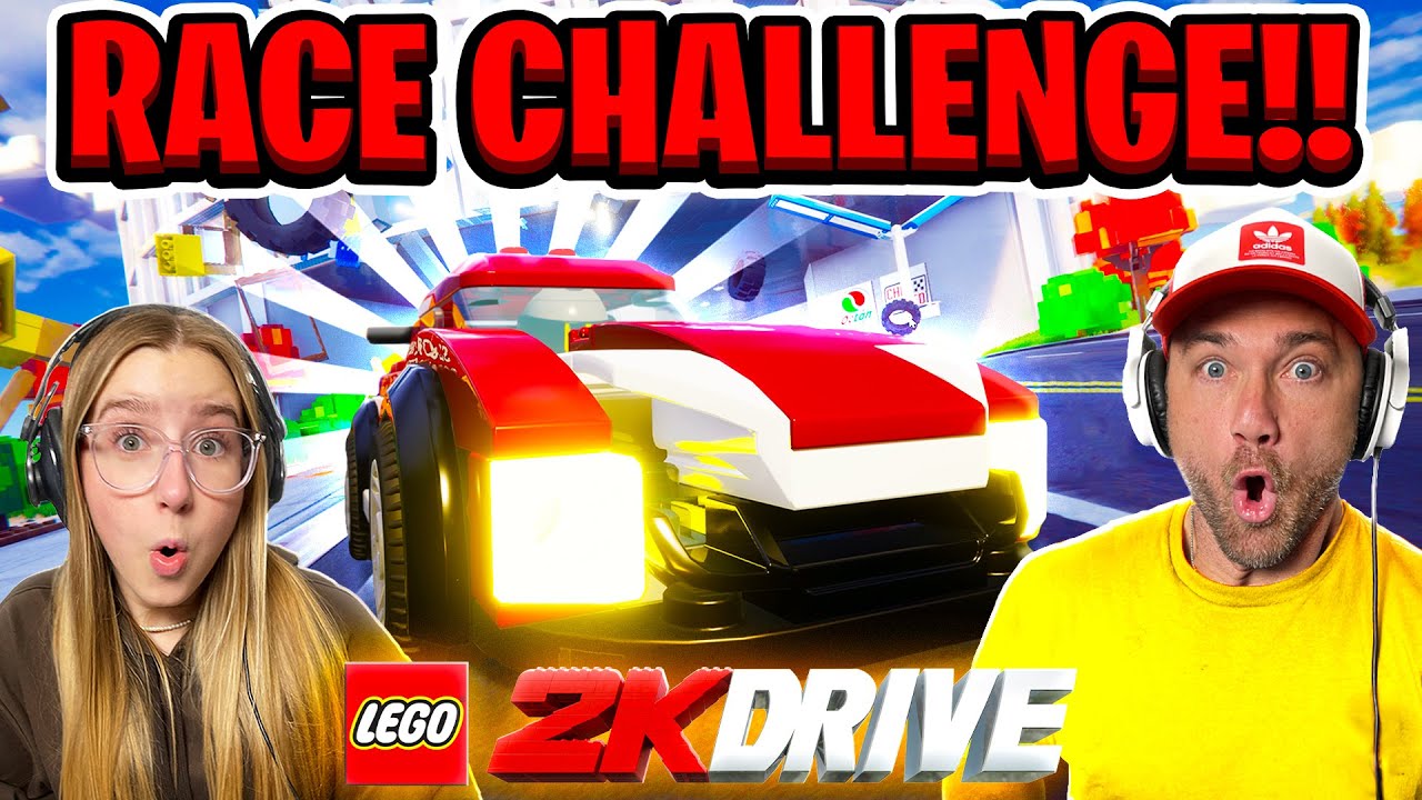 Cammy Challenges Her Dad To A Race! Part 1!😲 - YouTube