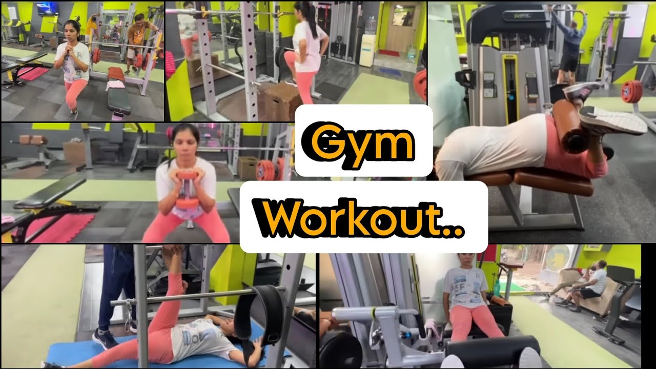 Saturday Gym Routine 💯it's leg day🥲 - YouTube