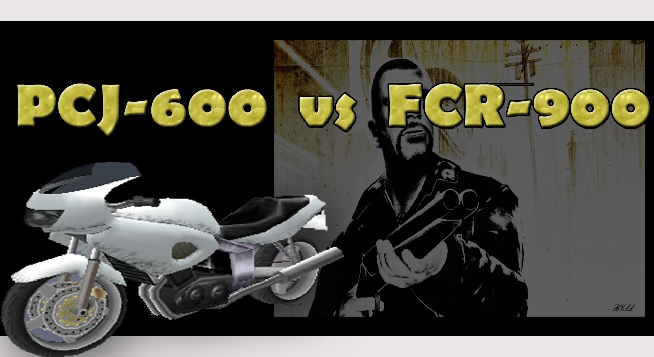 MTA:SA | FCR-900 vs PCJ-600 - YouTube