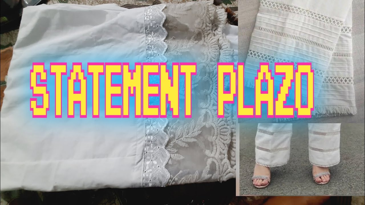 statement plazo// straight plazo//deginer plazo - YouTube
