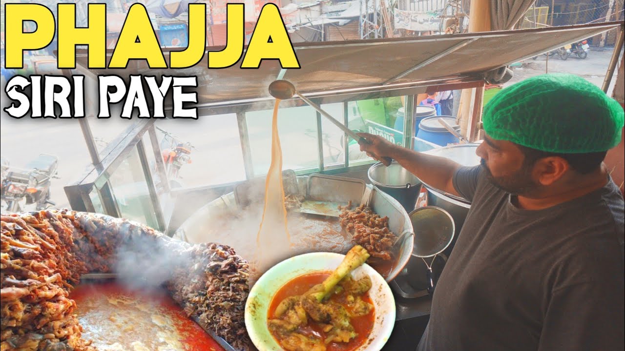 Phajja Siri Paye | Heera Mandi Lahore Food | Phajja Siri Paye vs Arif ...