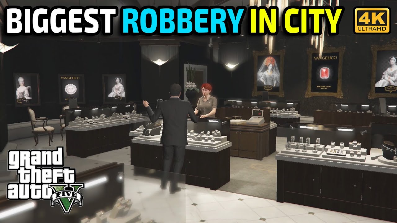 GTA 5 BIGGEST ROBBERY EVER IN THE HISTORY OF LOS SANTOS GAMEPLAY gta-5-biggest-robbery-ever-in-the-history-of-los-santos-gameplay