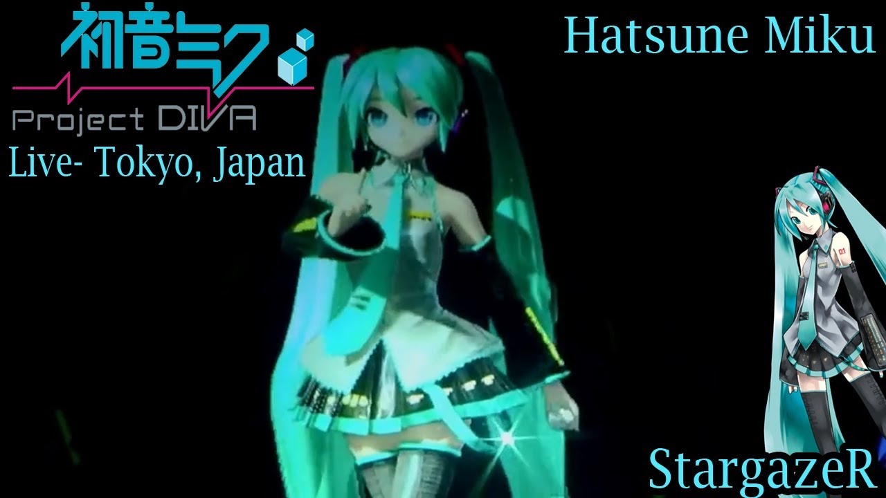 Project DIVA Live- Hatsune Miku- StargazeR- Japan Concert 2010 HD - YouTube