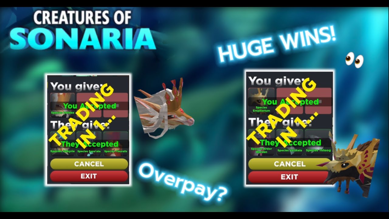 Seeing What People OFFER For The EMPITERIUM And ERRIDEA Creatures Of