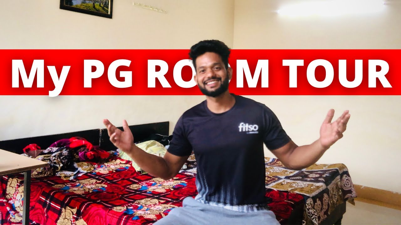 My PG Room Tour In Noida - YouTube