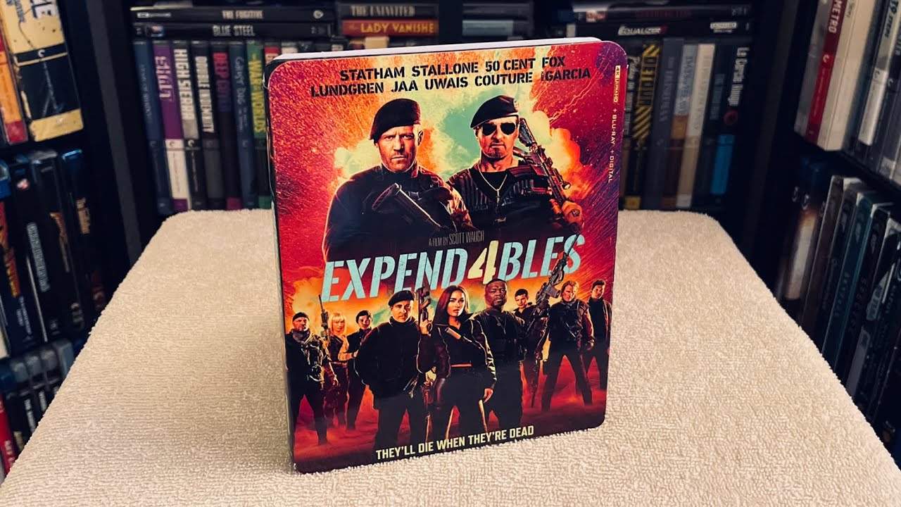 Expendables 4 4K UHD Blu Ray REVIEW + Unboxing / Menu | Expend4bles ...