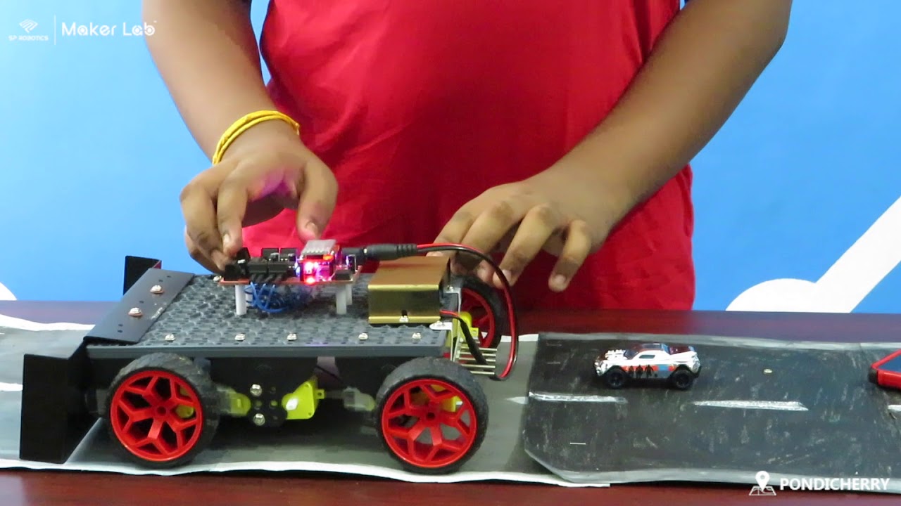 Road clearance robot | Project ideas - YouTube