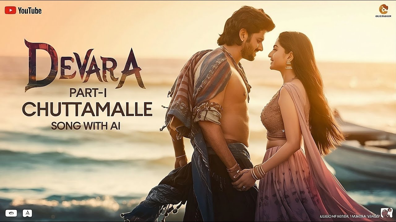 Chuttamalle AI | Devara Second Single | NTR |Jhanvi Kapoor #aimusic # ...
