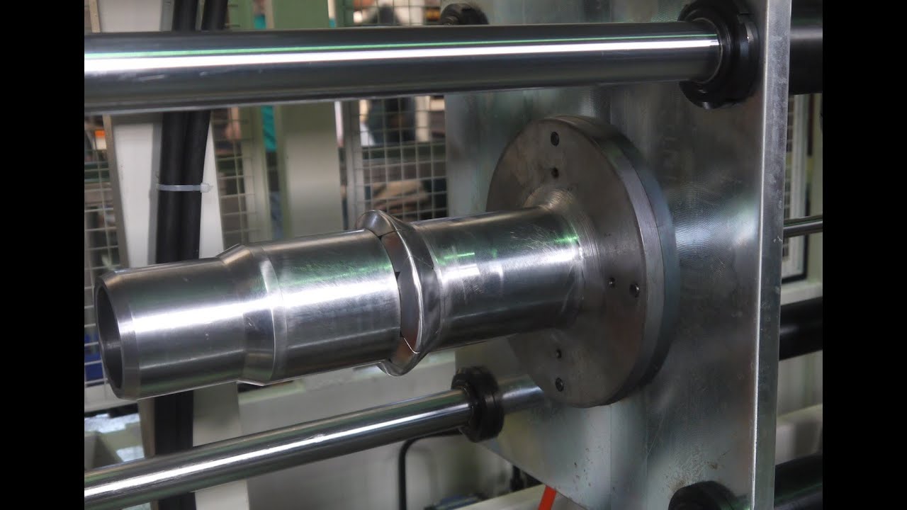 BA-250 PVC PIPE BELLING MACHINE - YouTube