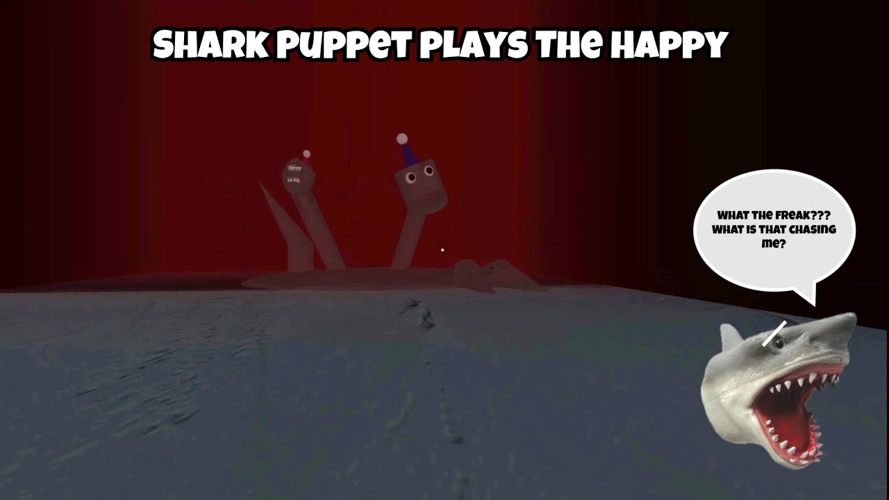 SB Movie: Shark Puppet plays The Happy! - YouTube