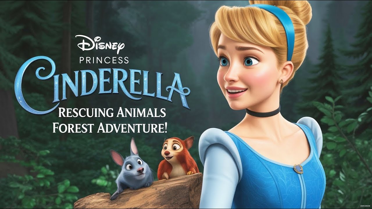 Cinderella Rescuing Forest Animals - Disney Princess Cartoon New Movie ...