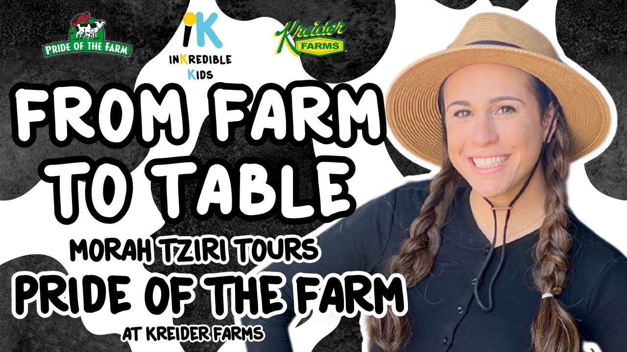 From Farm To Table: Tour Pride of the Farm with Morah Tziri 🚜🐄🥛🍦 - YouTube