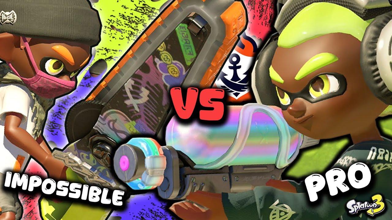 How Splatoon Pro Players Fight IMPOSSIBLE Ranked Games... - YouTube