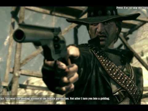Call of Juarez 2 Bound in Blood pc game, Ray kills Devlin - YouTube