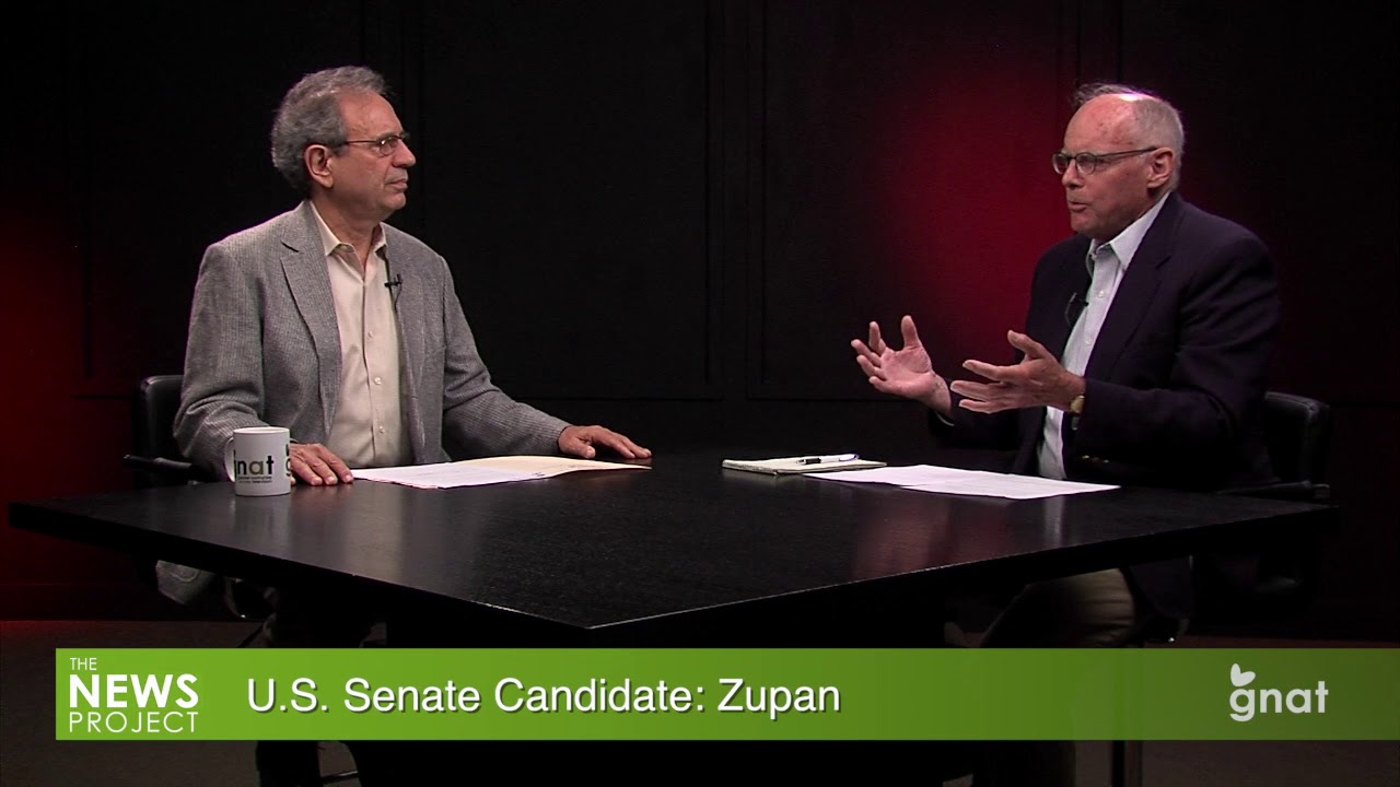The News Project: In Studio - Candidate for U.S. Senate: Lawrence Zupan ...