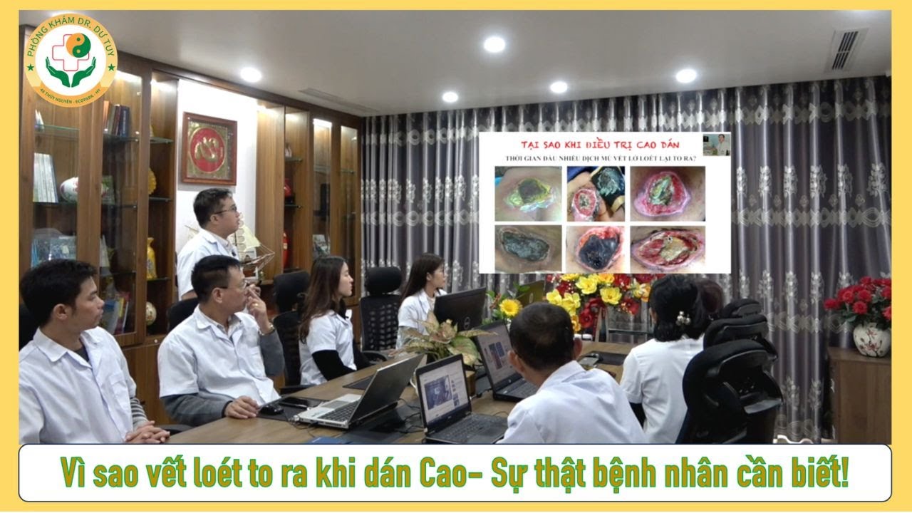 Tại sao khi điều trị Cao dán, thời gian đầu vết lở loét to ra và nhiều ...