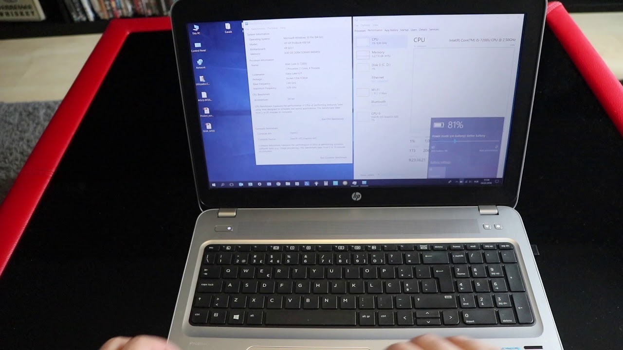 HP ProBook 450 G4 (film 2 / 2018) - YouTube