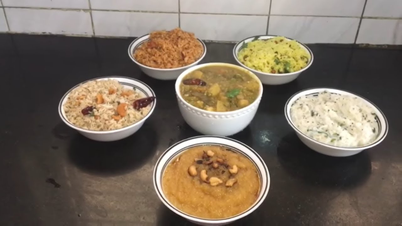 Kanu Pongal Lunch Menu - Kanu Samayal Kootu - Kaanum Pongal - YouTube