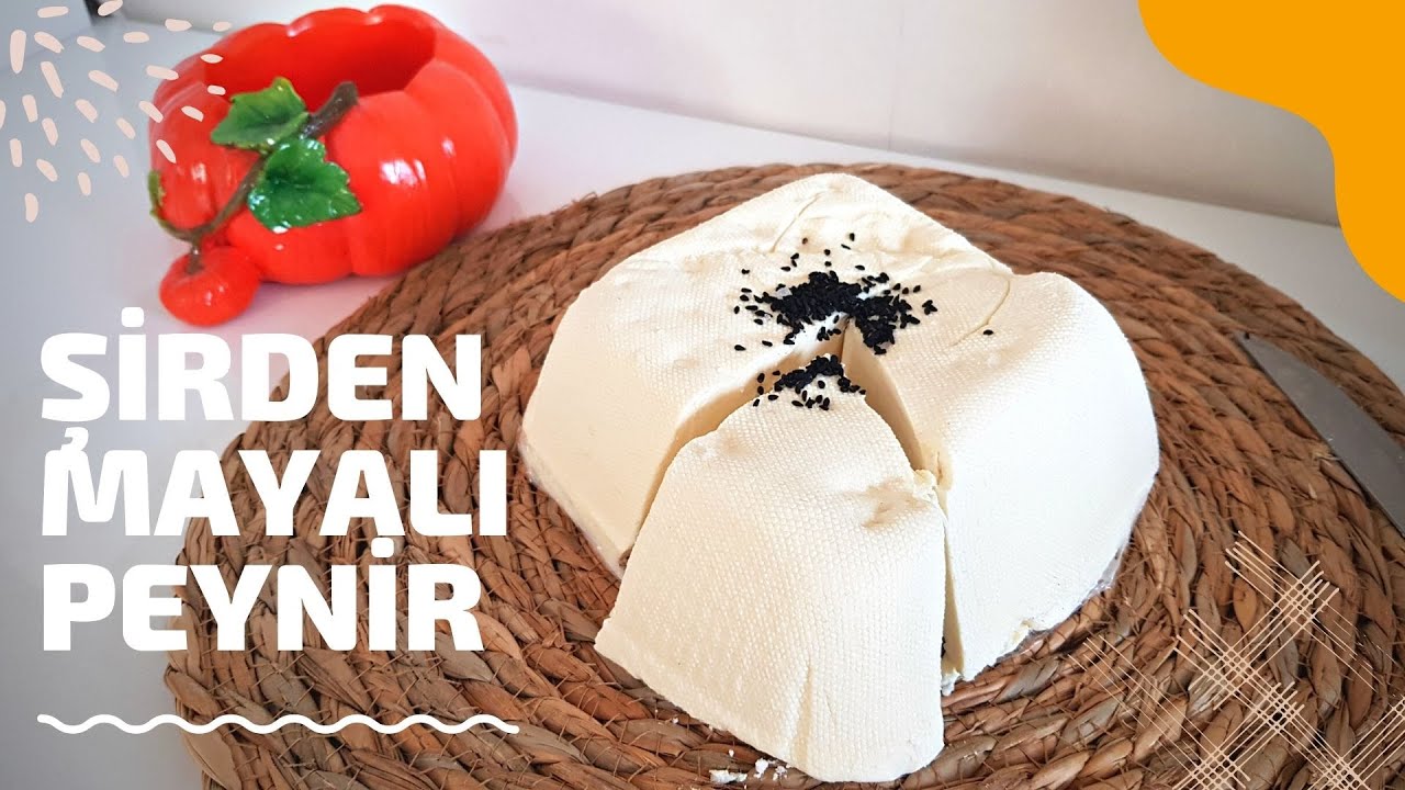 KOLAY ŞİRDEN MAYALI PEYNİR TARİFİ 🧀 HEMEN YAP AFİYETLE YE - YouTube