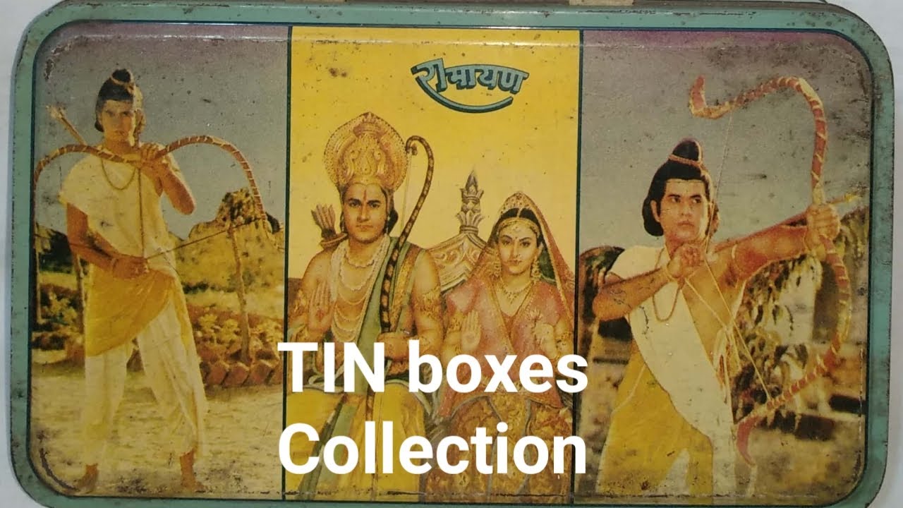 OLD Tin Boxes Collection india (Shantishop) - YouTube