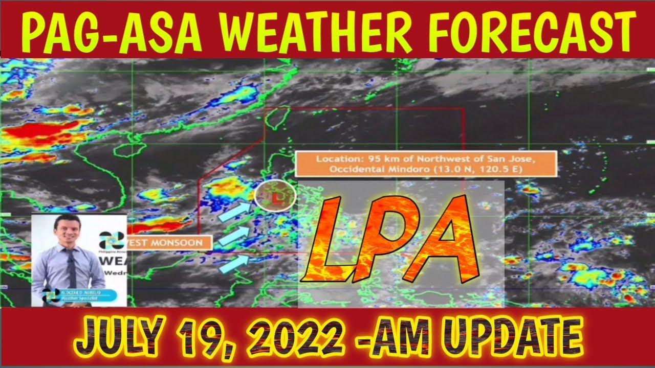 Weather Update Today | LPA Update | PAG-ASA Weather Forecast | July 19 ...