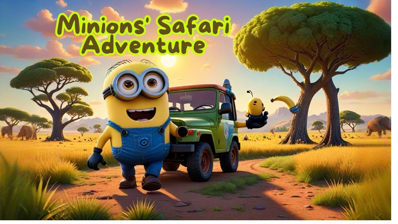Minis' Safari Adventure | Bedtime Stories | Toddlers Tale - YouTube