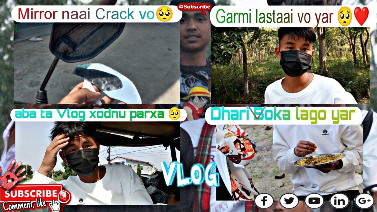 Accident Vo aabaaa dekhe Scouter Ride xodnu parxa 😴🤣/CHIMSEY VLOGS ...