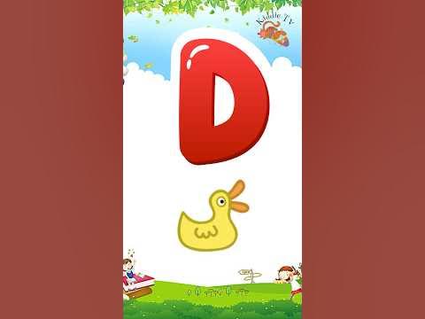 Phonics letter D song for kids | alphabet D song| English vocabulary ...