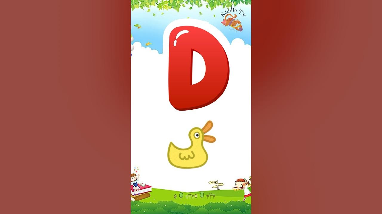 Phonics letter D song for kids | alphabet D song| English vocabulary ...