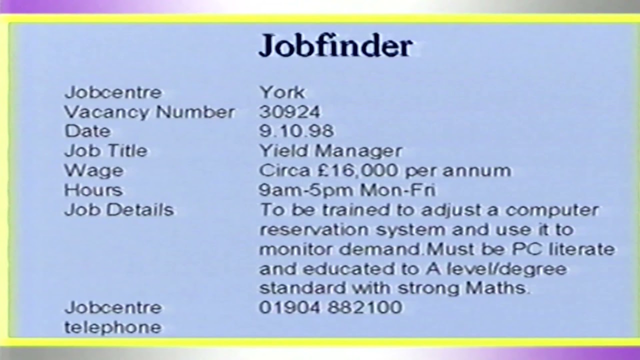 itv jobfinder - YouTube