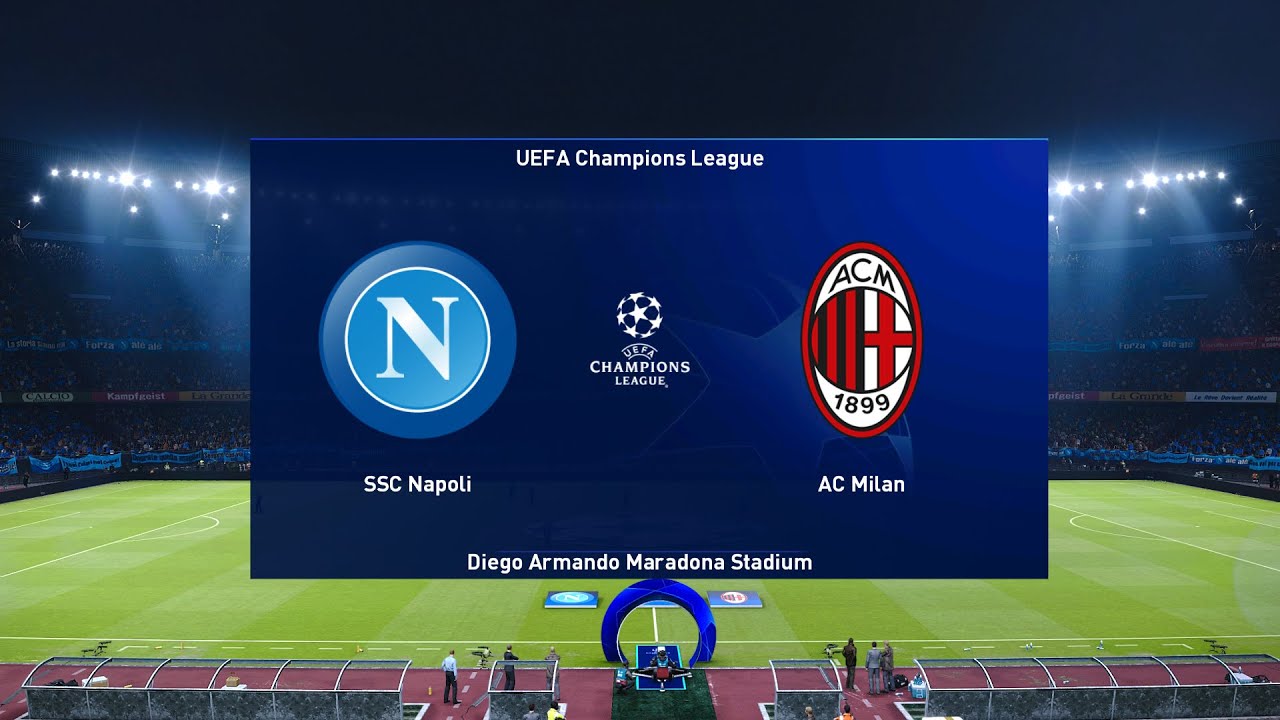 🔴LIVE AC MILAN VS NAPOLI | CHAMPIONS LEAGUE FOOTBALL LIFE 2023 - YouTube