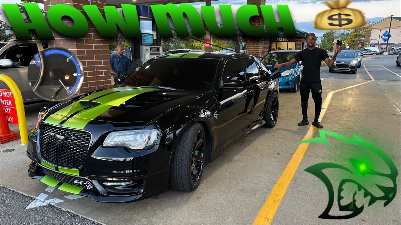 HOW MUCH DOES IT TAKE TO FILL UP A HELLCAT - YouTube